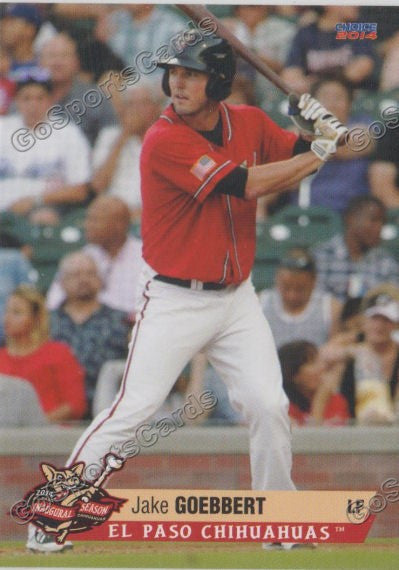 2014 El Paso Chihuahuas Jake Goebbert – Go Sports Cards