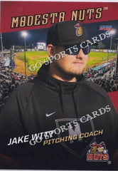 2023 Modesto Nuts Jake Witt – Go Sports Cards