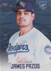 2021 Oklahoma City Dodgers James Pazos – Go Sports Cards