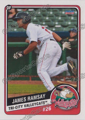 2013 Tri City ValleyCats James Ramsay – Go Sports Cards