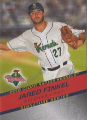 2018 Cedar Rapids Kernels Jared Finkel – Go Sports Cards