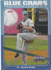 2010 Southern Maryland Blue Crabs Jarrett Grube – Go Sports Cards
