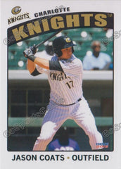2015 Charlotte Knights Jason Coats – Go Sports Cards
