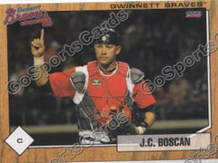 2010 Gwinnett Braves JC Boscan – Go Sports Cards