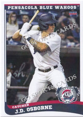 2022 Pensacola Blue Wahoos JD Osborne – Go Sports Cards