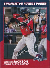 2023 Binghamton Rumble Ponies Update Jeremiah Jackson – Go Sports Cards