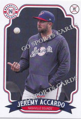 2022 Nashville Sounds Jeremy Accardo – Go Sports Cards