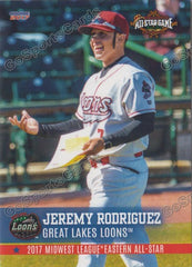 2017 Midwest League All Star E Jeremy Rodriguez – Go Sports Cards
