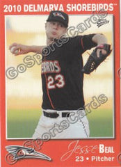 2010 Delmarva Shorebirds Jesse Beal – Go Sports Cards
