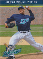2014 Bridgeport Bluefish Jesse English – Go Sports Cards