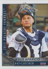2015 Pulaski Yankees Jesus Aparicio – Go Sports Cards