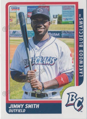 2019 Lakewood BlueClaws Jimmy Smith – Go Sports Cards