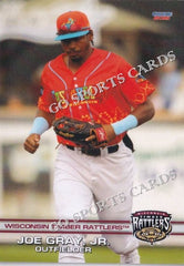 2021 Wisconsin Timber Rattlers Jersey Joe Gray Jr 53 – Go Sports Cards