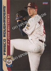 2023 Frisco RoughRiders John Matthews – Go Sports Cards