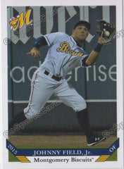 2015 Montgomery Biscuits Johnny Field Jr – Go Sports Cards