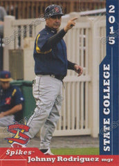 2015 State College Spikes Johnny Rodriguez – Go Sports Cards