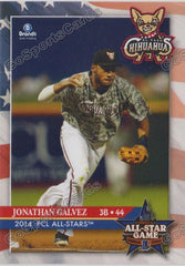 2014 Pacific Coast League All Star Jonathan Galvez – Go Sports Cards