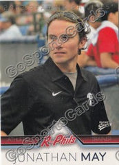 2012 Reading Phillies Jonathan May – Go Sports Cards