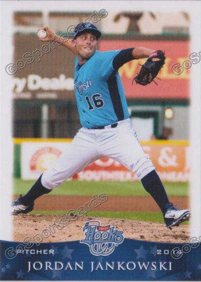 2014 Corpus Christi Hooks Jordan Jankowski – Go Sports Cards
