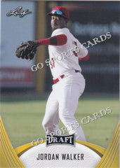 2021 Leaf Draft Gold 7 Jordan Walker – Go Sports Cards