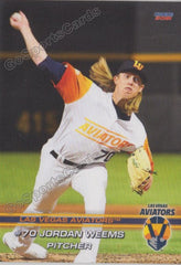 2021 Las Vegas Aviators Jordan Weems – Go Sports Cards
