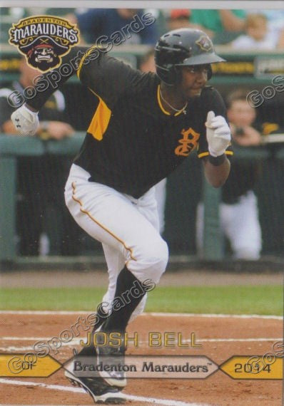 2014 Bradenton Marauders Josh Bell – Go Sports Cards