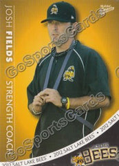 2012 Salt Lake Bees SGA Josh Fields – Go Sports Cards