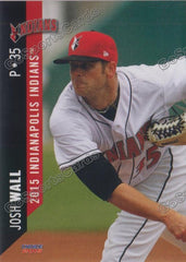 2015 Indianapolis Indians Josh Wall – Go Sports Cards