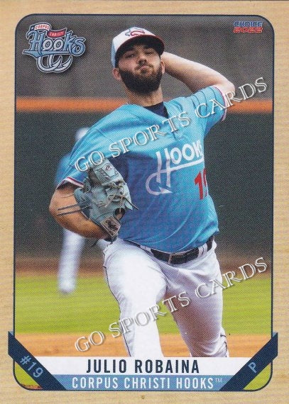 2022 Corpus Christi Hooks Julio Robaina – Go Sports Cards