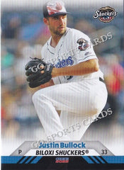 2022 Biloxi Shuckers Justin Bullock – Go Sports Cards