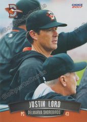 2017 Delmarva Shorebirds Justin Lord – Go Sports Cards
