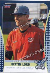 2021 Wilmington Blue Rocks SGA Justin Lord – Go Sports Cards