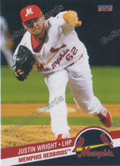 2015 Memphis Redbirds Justin Wright – Go Sports Cards