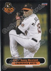 2012 Frederick Keys Kenny Moreland – Go Sports Cards