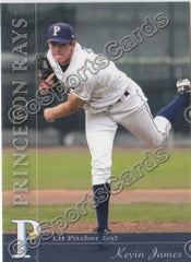 2012 Princeton Rays Kevin James – Go Sports Cards