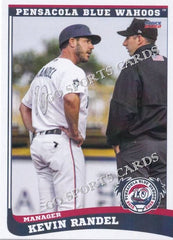 2022 Pensacola Blue Wahoos Kevin Randel – Go Sports Cards