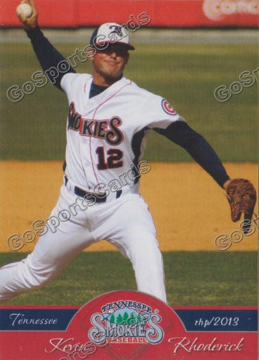 2013 Tennessee Smokies Kevin Rhoderick – Go Sports Cards