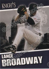 2008 Charlotte Knights Lance Broadway – Go Sports Cards
