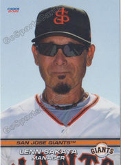 2021 San Jose Giants Lenn Sakata – Go Sports Cards