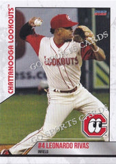 2022 Chattanooga Lookouts Leonardo Rivas – Go Sports Cards