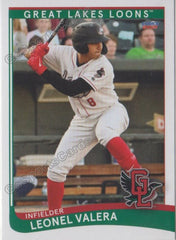 2021 Great Lakes Loons Leonel Valera – Go Sports Cards