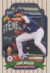 2021 Reading Fightin Phils Luke Miller – Go Sports Cards