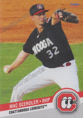 2021 Chattanooga Lookouts Mac Sceroler – Go Sports Cards