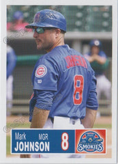 2018 Tennessee Smokies Mark Johnson – Go Sports Cards
