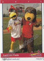 2011 Springfield Cardinals Louie and Fetch Mascots – Go Sports Cards