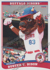 2013 Buffalo Bisons Buster T Bison – Go Sports Cards