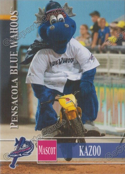 2014 Pensacola Blue Wahoos Kazoo Mascot – Go Sports Cards