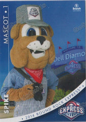 2014 Round Rock Express Spike Mascot – Go Sports Cards