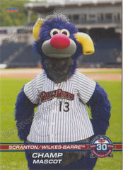 2019 Scranton Wilkes Barre RailRiders Champ Mascot – Go Sports Cards