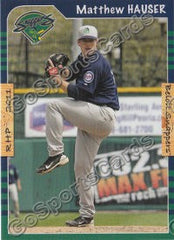 2011 Beloit Snappers Matthew Hauser – Go Sports Cards